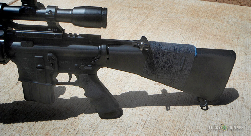 How to Make an Improvised Cheek Rest and Improve Your Accuracy