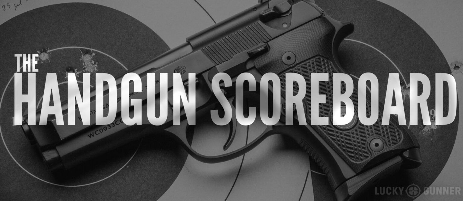 Handgun Scoreboard - Lucky Gunner Lounge