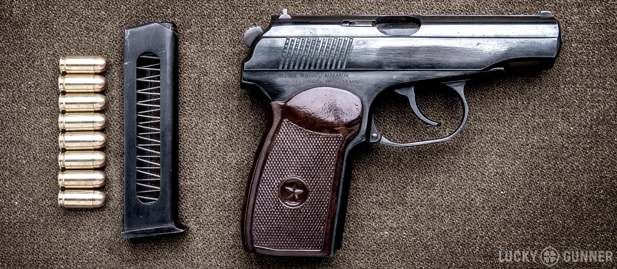 Bulgarian Makarov Pistol 9x18 Pistol Package Lasopamac