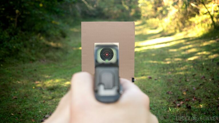 Shooting Handguns with Both Eyes Open: Do You Really Have To?